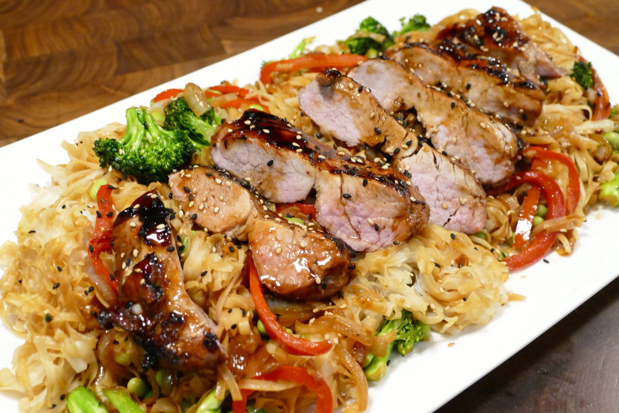 Filet de porc grillé au BBQ à la chinoise – UNE MÈRE POULE UN PEU DINGUE